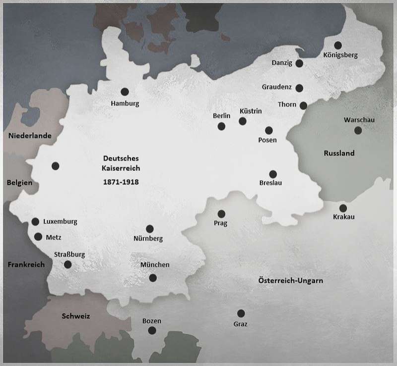 Das Deutsche Kaiserreich zwischen 1871 - 1918