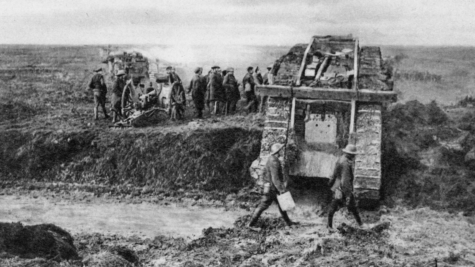 Schützengräben im Ersten Weltkrieg 1914 - 1918