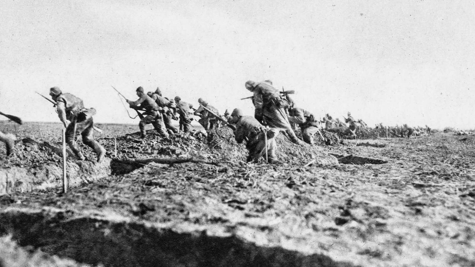 Die Schrecken des Ersten Weltkriegs 1914 - 1918