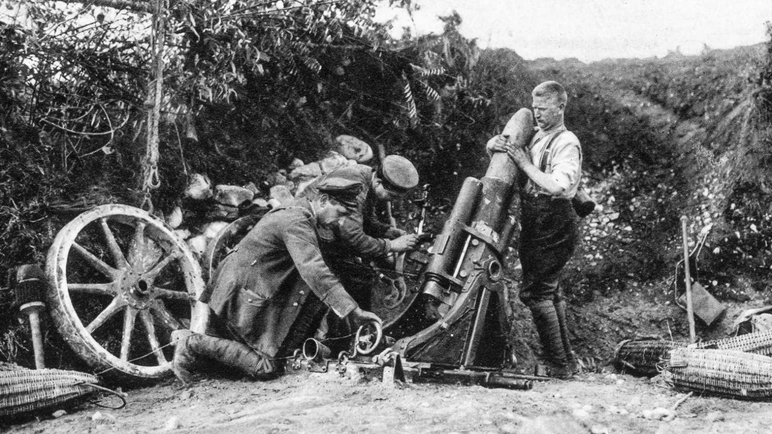 Waffen im Ersten Weltkrieg 1914 - 1918